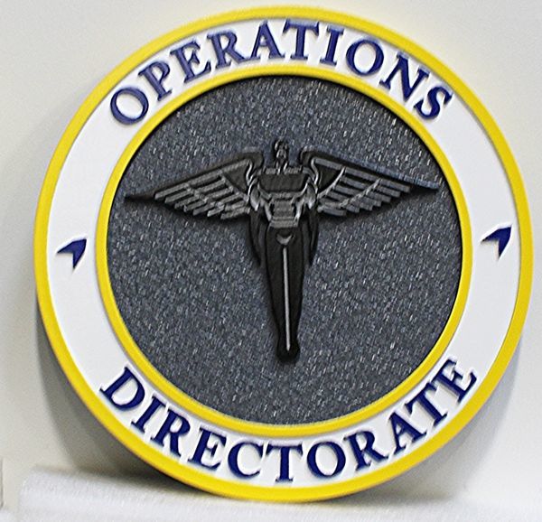 3D Painted, Wood, Bronze, Brass, Silver Air Force Plaques