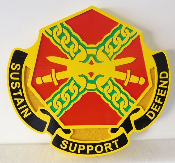 3D Painted, Wood, Bronze, Brass, Silver Army Plaques