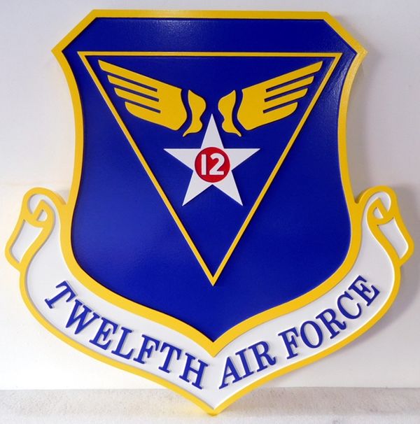 3D Painted, Wood, Bronze, Brass, Silver Air Force Plaques