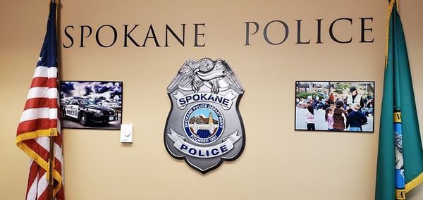 3D Brass,Silver, Painted or Wood Police Badge & Patch Plaques