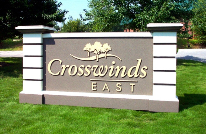 Wooden Apartment Signs, HOA Signs, Condominium Signage, Community Signs