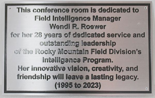 Cemetery signs and plaques, memorial signs
