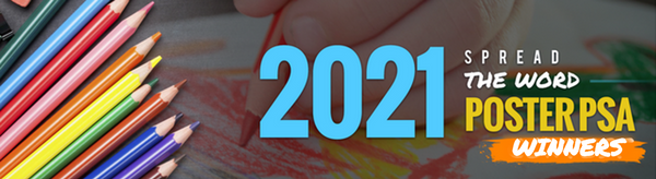 2021 Spread The Word Poster PSA Contest Winners