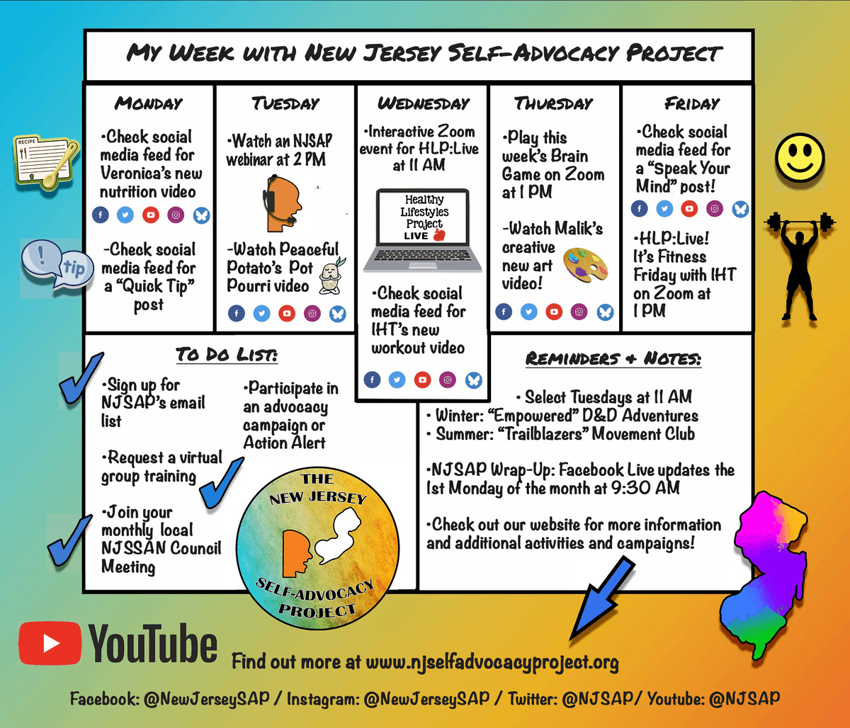 New Jersey Self-Advocacy Program