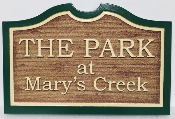 community and private park and garden signs