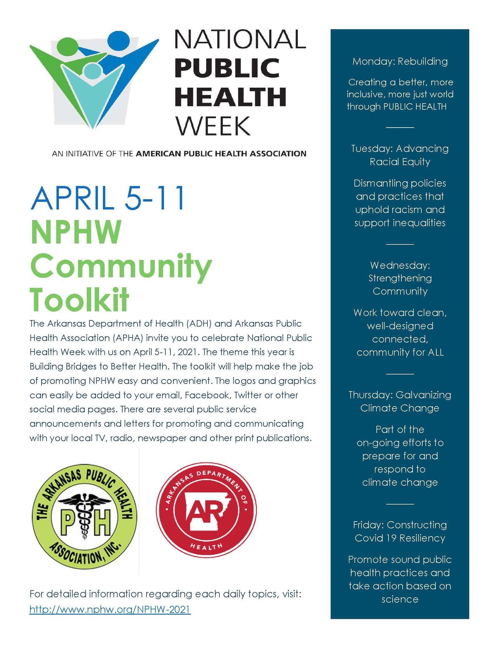 Arkansas Public Health Association : Communities : National Public ...