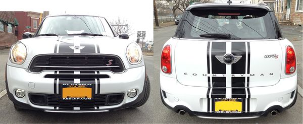 MINI Cooper Custom Graphics & Stripes