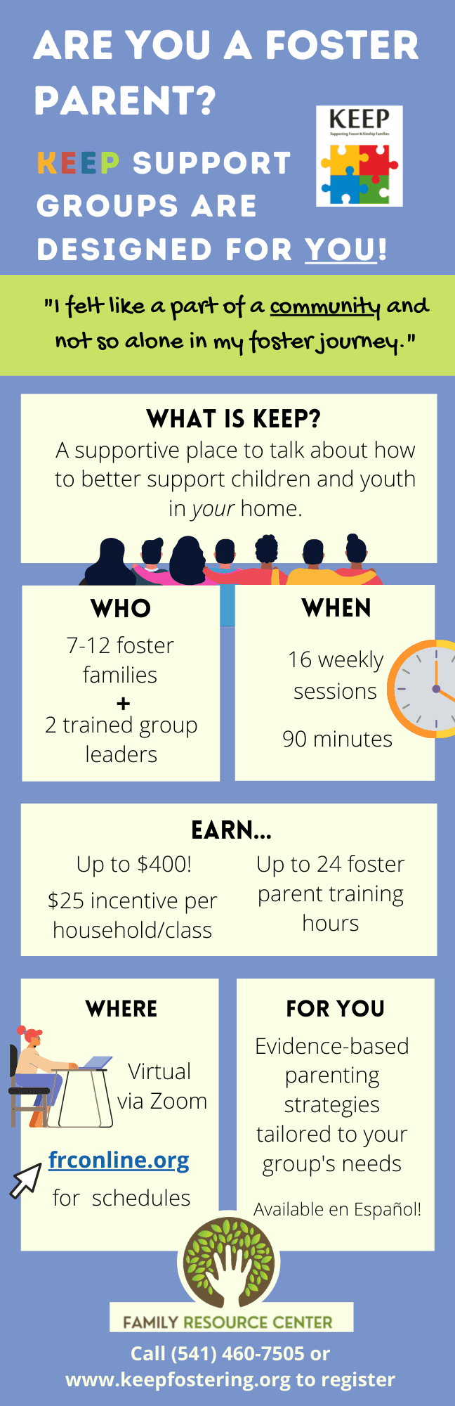 KEEP Foster Parent Support Group | Central Oregon