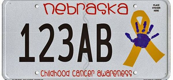 NE Childhood Cancer License Plate : Initiatives & Campaigns : What We ...
