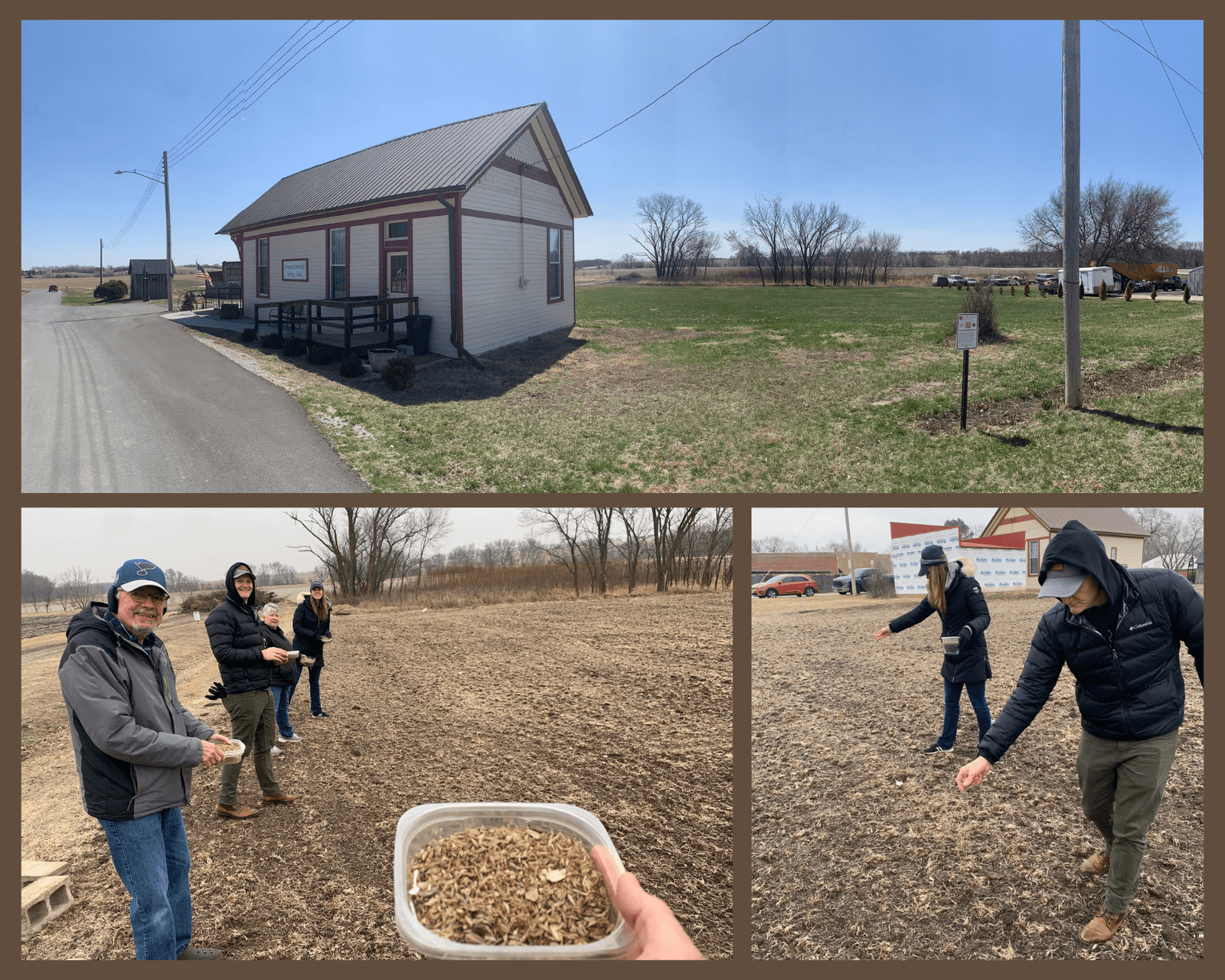 Restoring a tallgrass prairie in Steinauer, Nebraska
