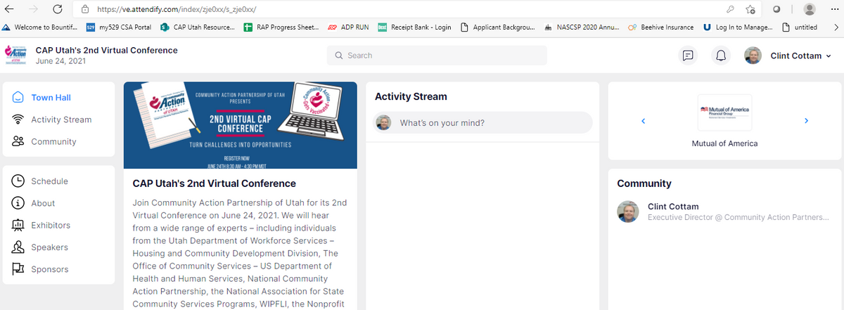 2021 Virtual Conference - Attendify Access / Program Book / At-a-Glance ...