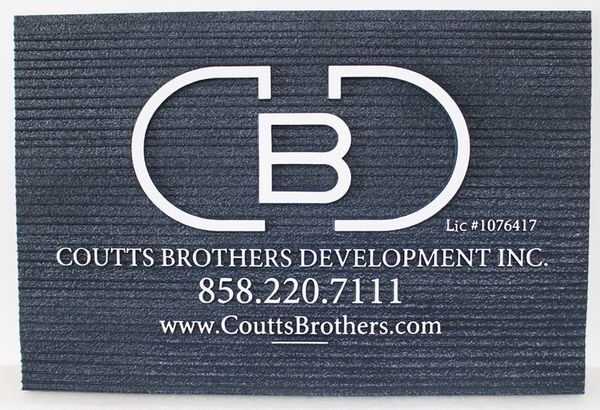 Signs for the building construction contractors