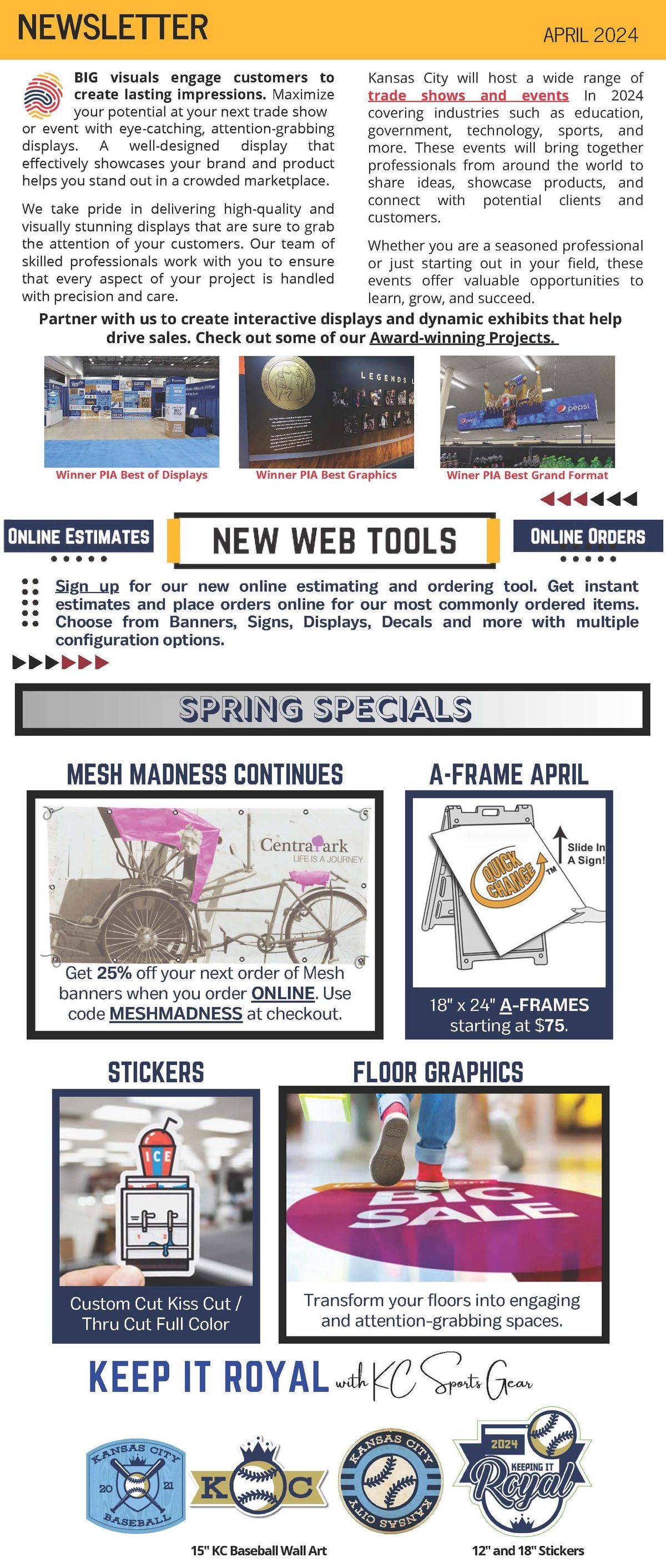 Award Winning Large Format Displays & Packaging | Kansas City ...