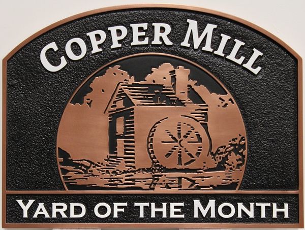 Hand-crafted, highest quality copper 3D wall plaques