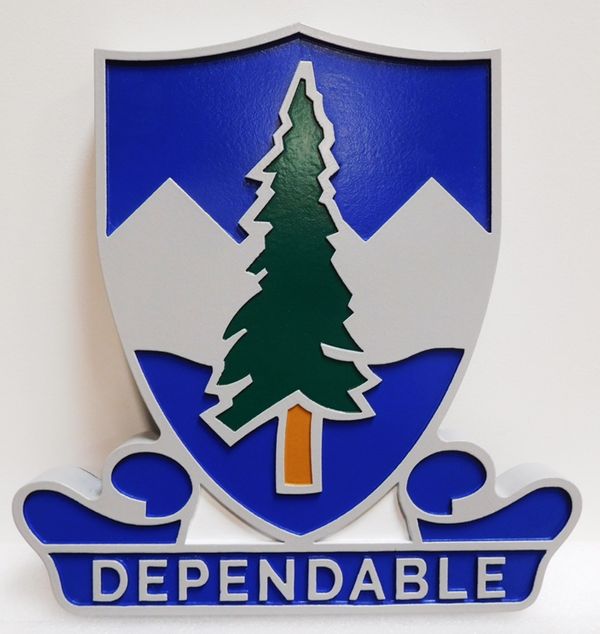 3D Painted, Wood, Bronze, Brass, Silver Army Plaques