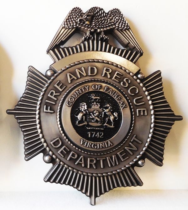 County, City, Court, Police, Sheriff, Fire Department Seal Wall Plaques