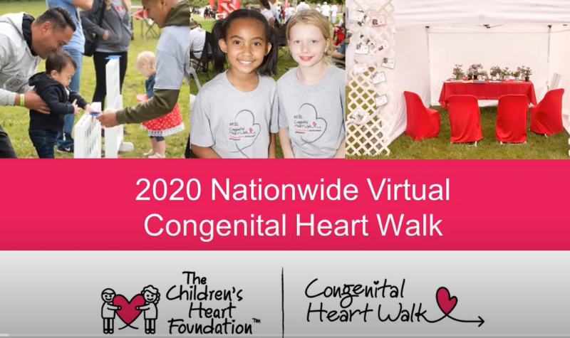 Nationwide Virtual Congenital Heart Walk 2020