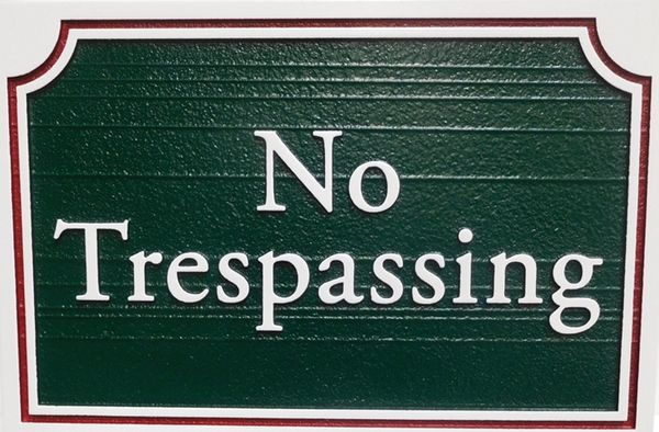 Custom Wood Street, Traffic and Parking Signs