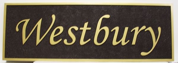 custom carved wood house signs from Art SignWorks