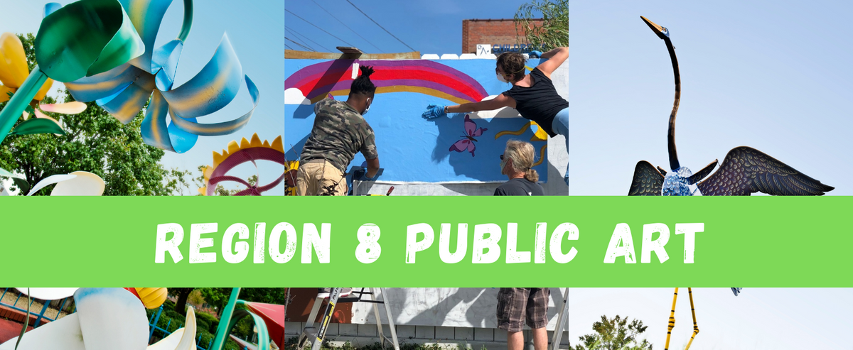 Region 8 Public Art Map
