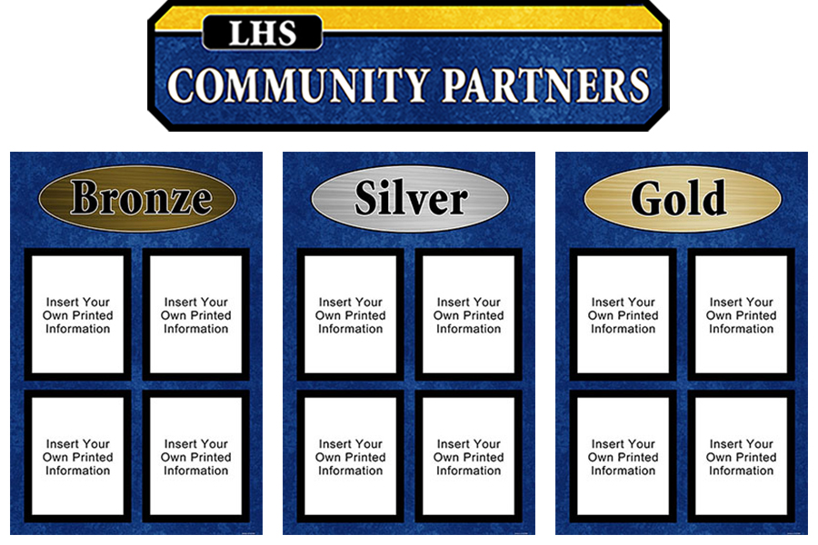 Community Partners Board | School Signs | Descon custom signs
