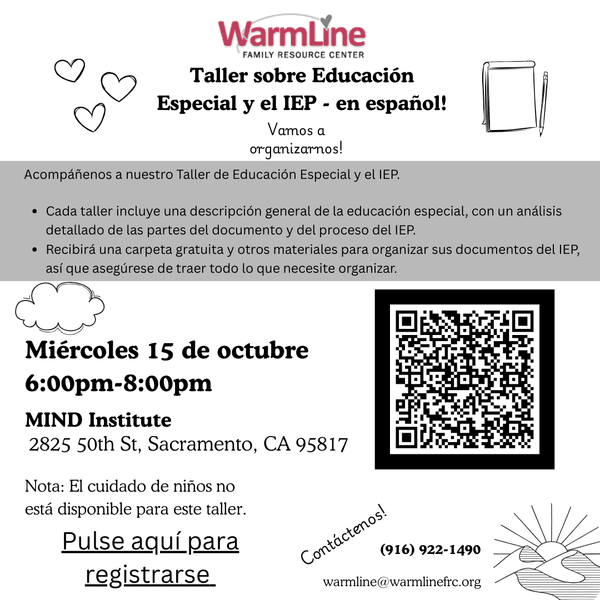 Events Calendar : News & Events : WarmLine Family Resource Center