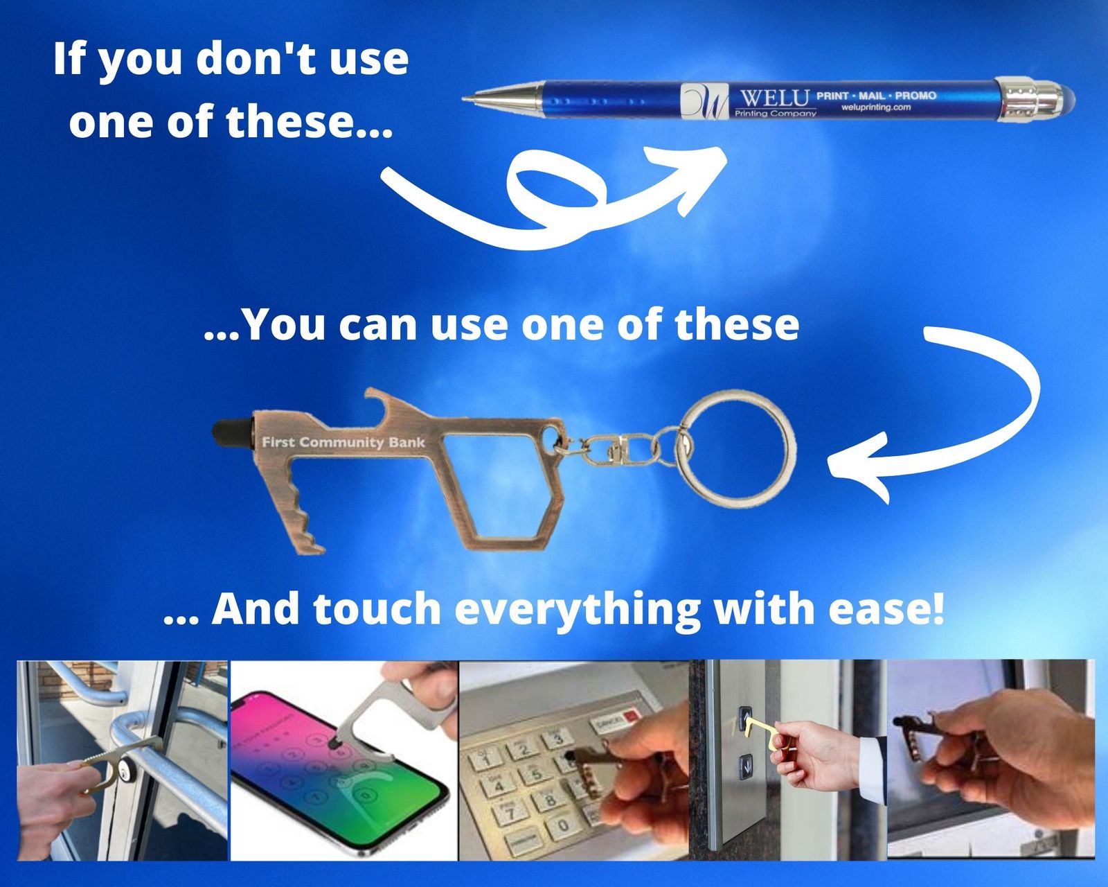 Order No-Touch Multipurpose Key Chain : No-Touch Multipurpose Key Chain ...