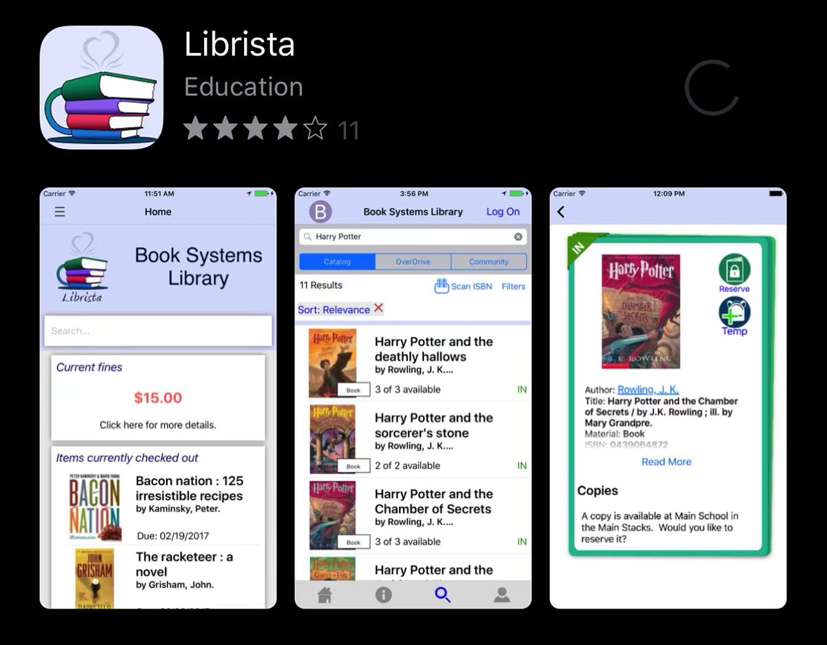 Library App : Books & More : Indiana Free Library