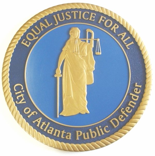 Carved 3D Bronze, Brass, Silver, Wood or Painted Court Plaques