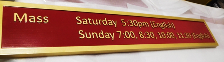 Church and religious Signs & Plaques