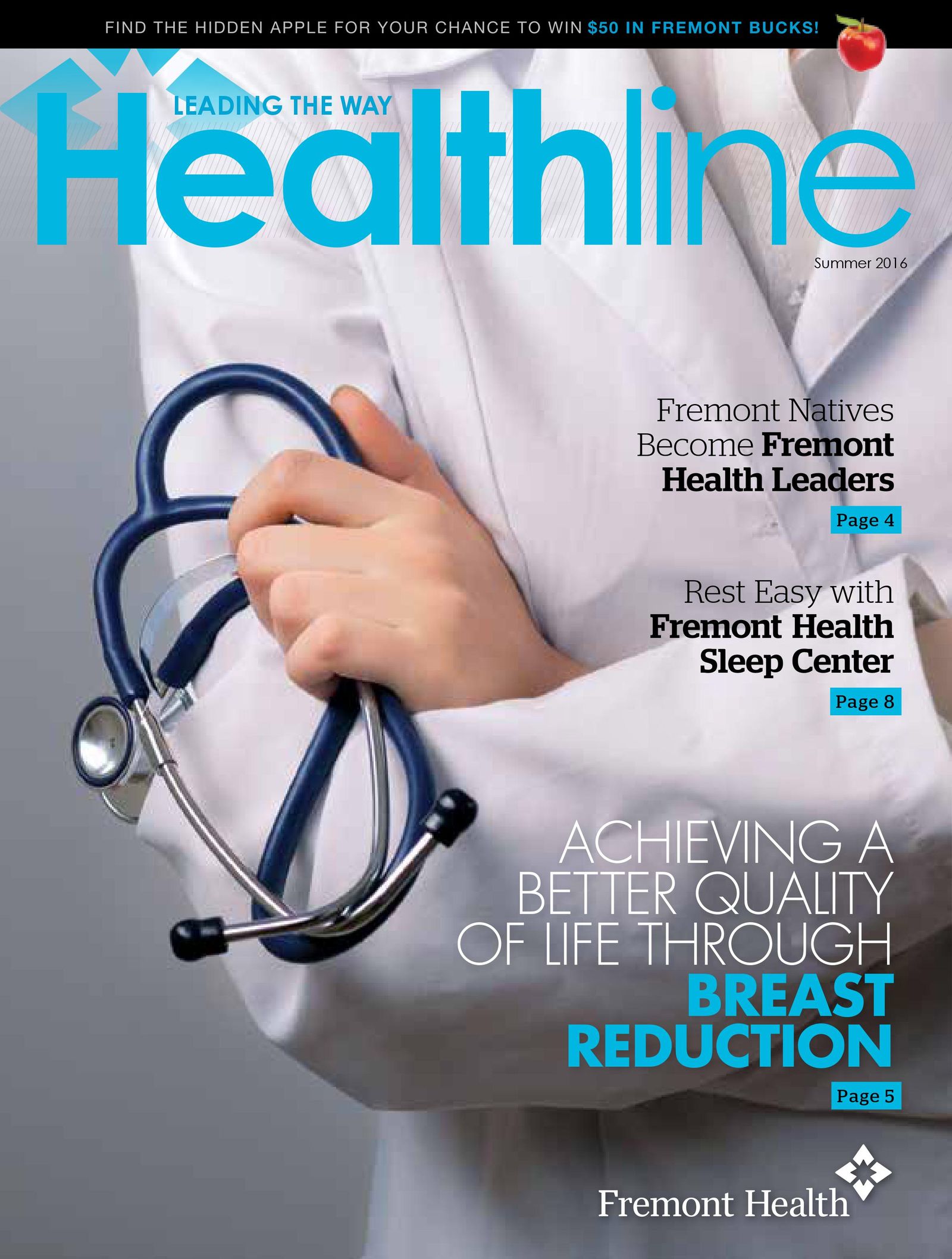 Healthline : News & Media : Fremont Health Foundation