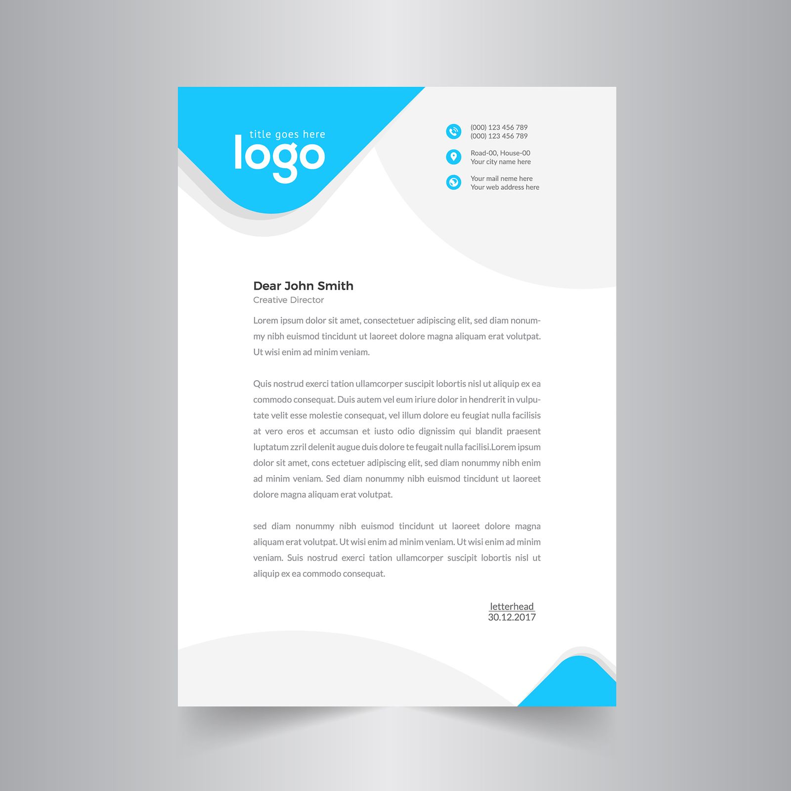 Custom Letterhead Printing | Print & Design Letterhead