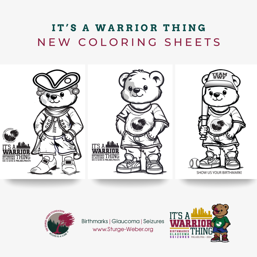 Sturge-Weber Sydnrom Coloring Sheets