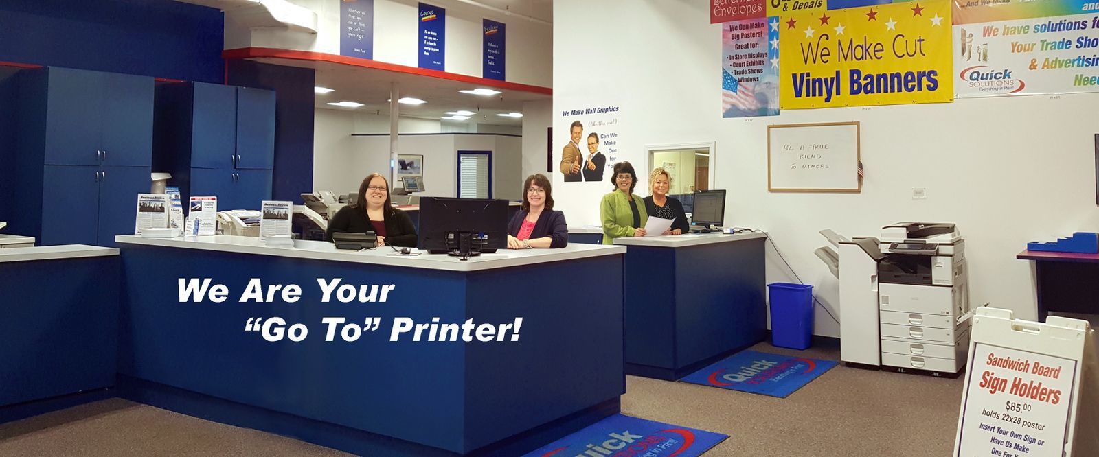 Home : Quick Solutions Printing