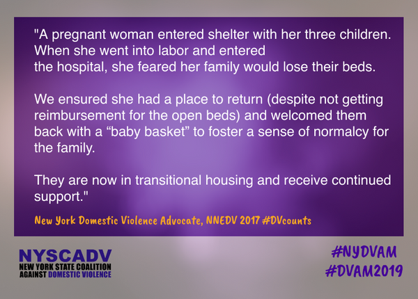 Domestic Violence Awareness Month 2018