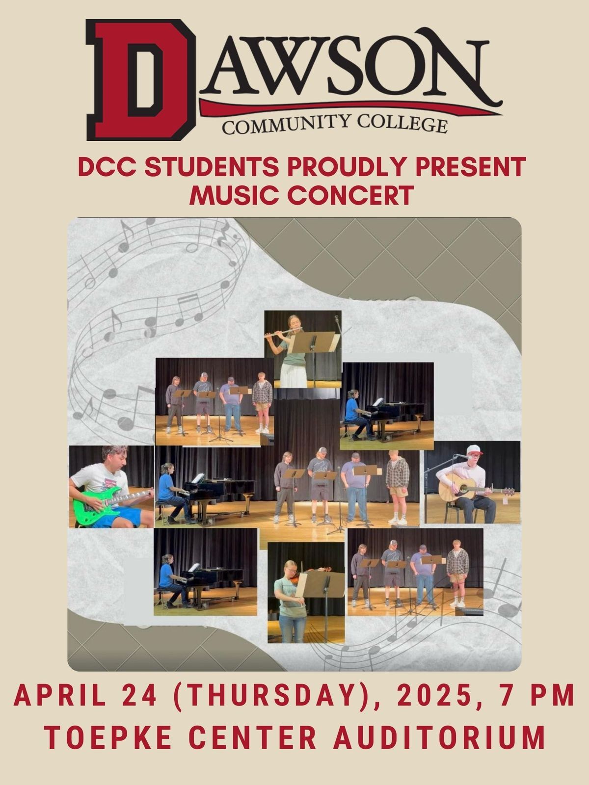 DCC Music Concert : Event Calendar : News & Events : Dawson Community ...