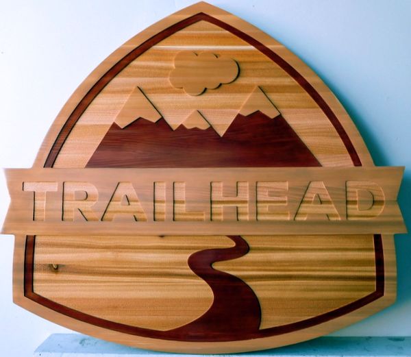 wooden park signs, RV park signs, campgrounds, hiking trails
