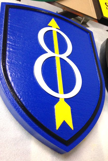 Wall-E Patches & Pins (1968-Now 8th Infantry Patch Division MILITARY ...