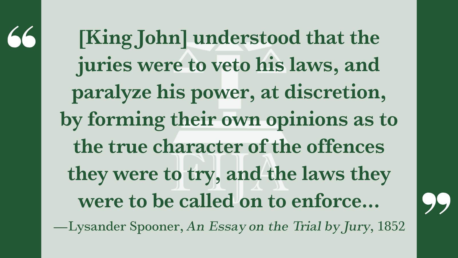 An Essay on the Trial by Jury—Chapter 2, Section 1