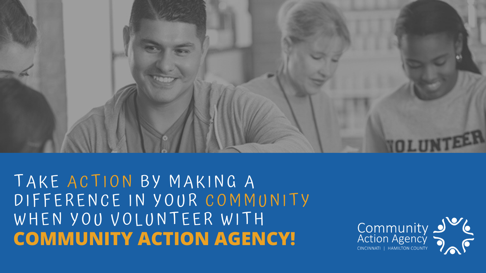 Community Action Agency | Make a difference by volunteering with your ...