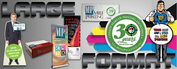 Poster & Banner Printing Tradeshow Signs Large Format Printing