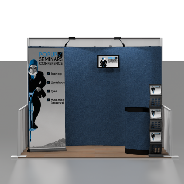 Indoor Booths | Custom Exhibit & Display Design | Printing | Full ...