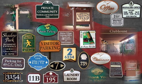 condo,apartment and HOA building, office, directional, street and rule ...