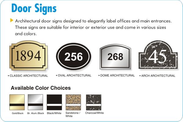 Engraved Door Signs | Custom Door Signs | Signsations