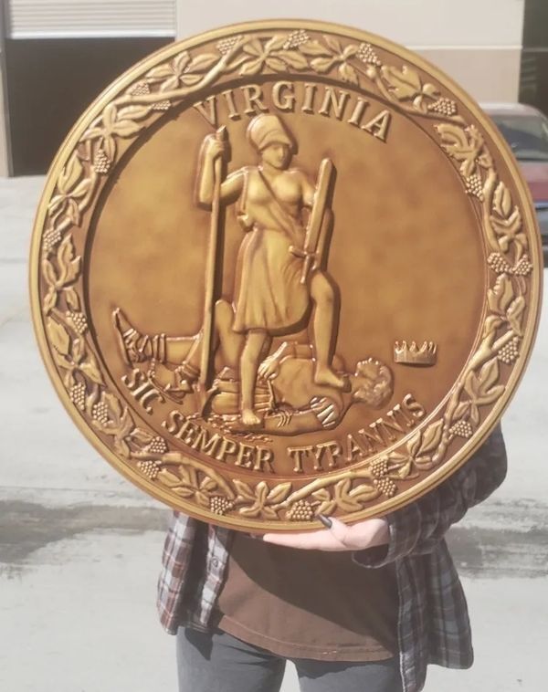 Very Large Carved High Density Urethane Wall & Building Plaques