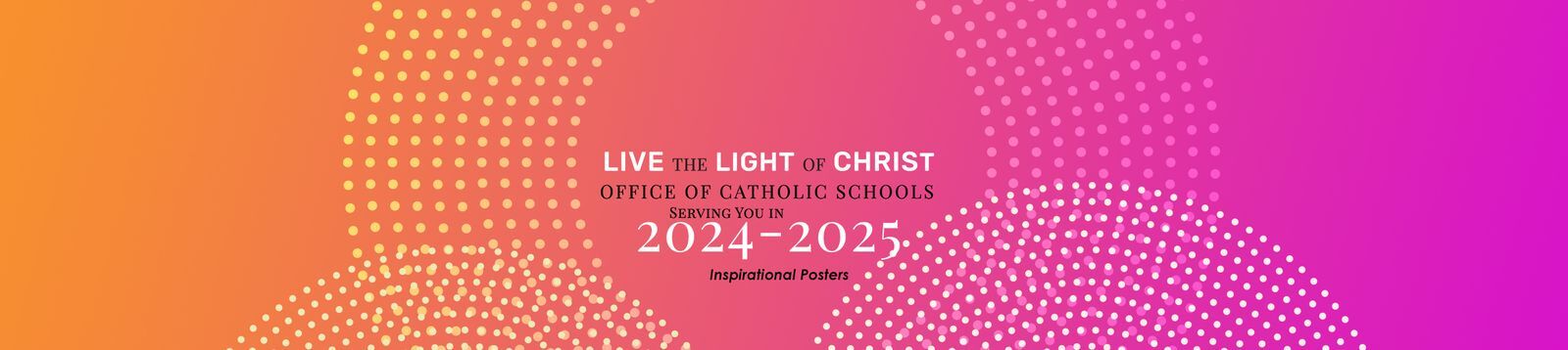 Inspirational Posters : Catholic Schools Diocese of Palm Beach