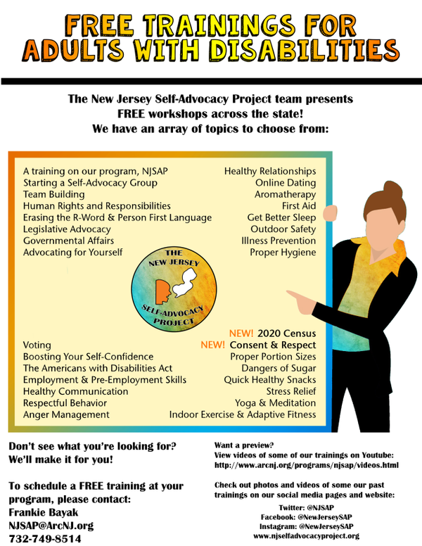 New Jersey Self-Advocacy Project