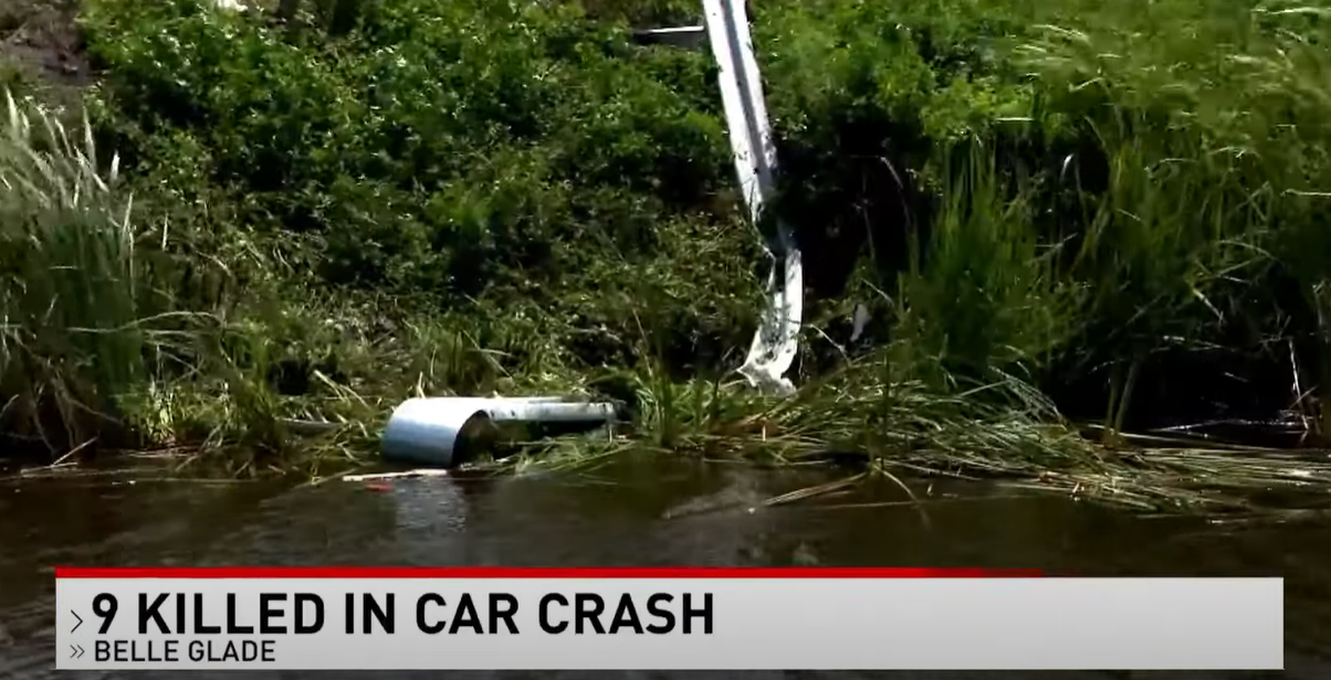 Nine Dead, Including Six Children, After SUV Crashes into Belle Glade Canal