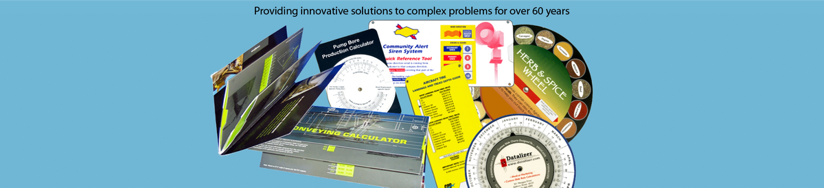 Slide Charts, Wheel Charts, Slide Rule Calculators | Datalizer