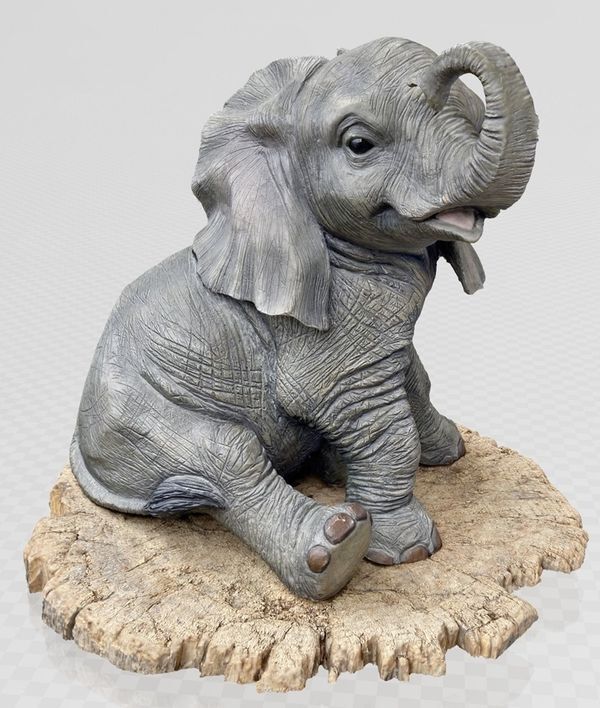 Small 3-D Printed Statues, Sculptures, and Plaques